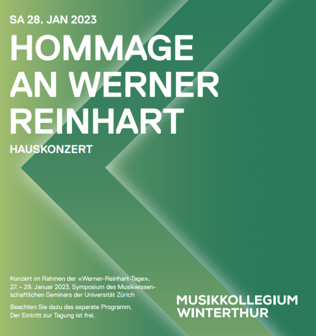 Programmheft «Die Geschichte vom Soldaten» 29. JAN 2023 - Musikkollegium Winterthur